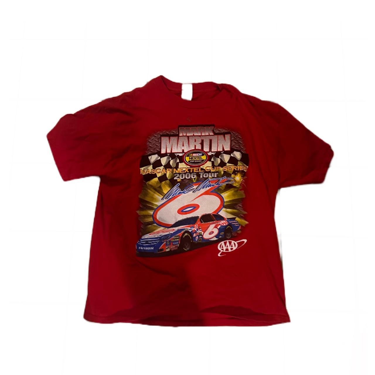 Mark Martin Racing Graphic Tee Large Or Xl - Depop