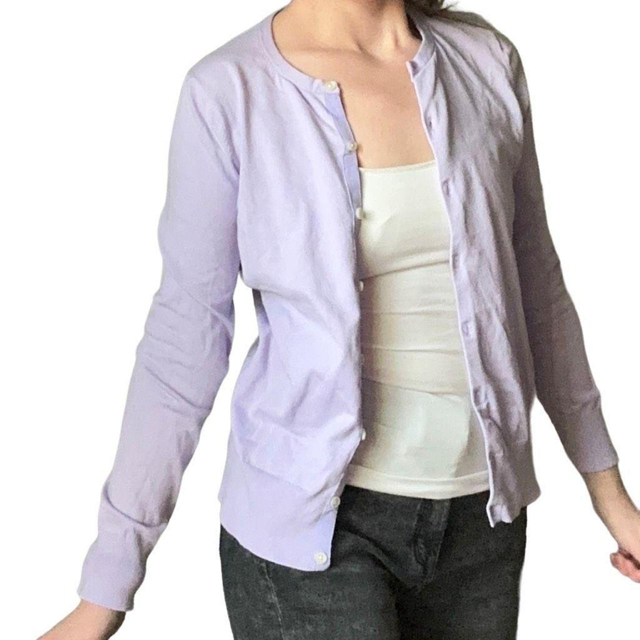 Women's Purple Cardigan | Depop