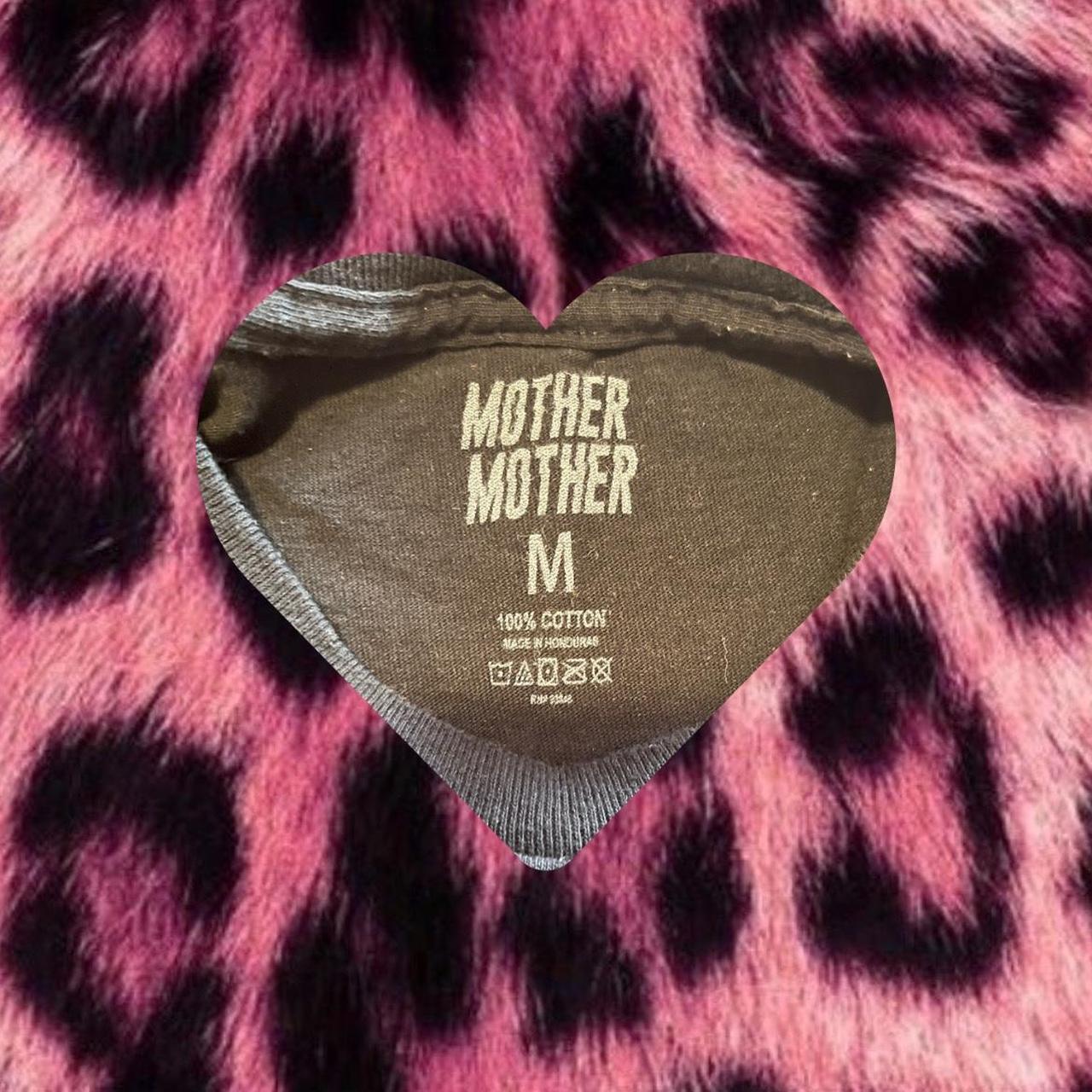 mother mother band shirt 🥀🐟 • black and red band... - Depop