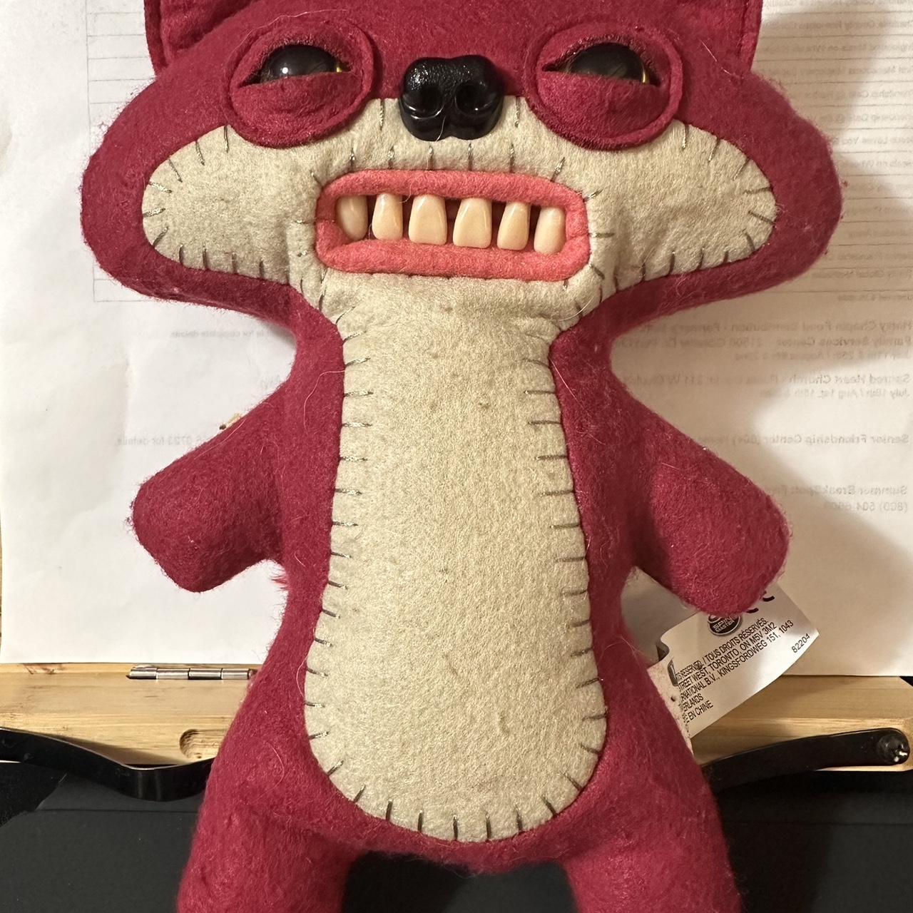 Fuggler Fox Suspicious Funny Ugly Monster Teeth 10"... - Depop