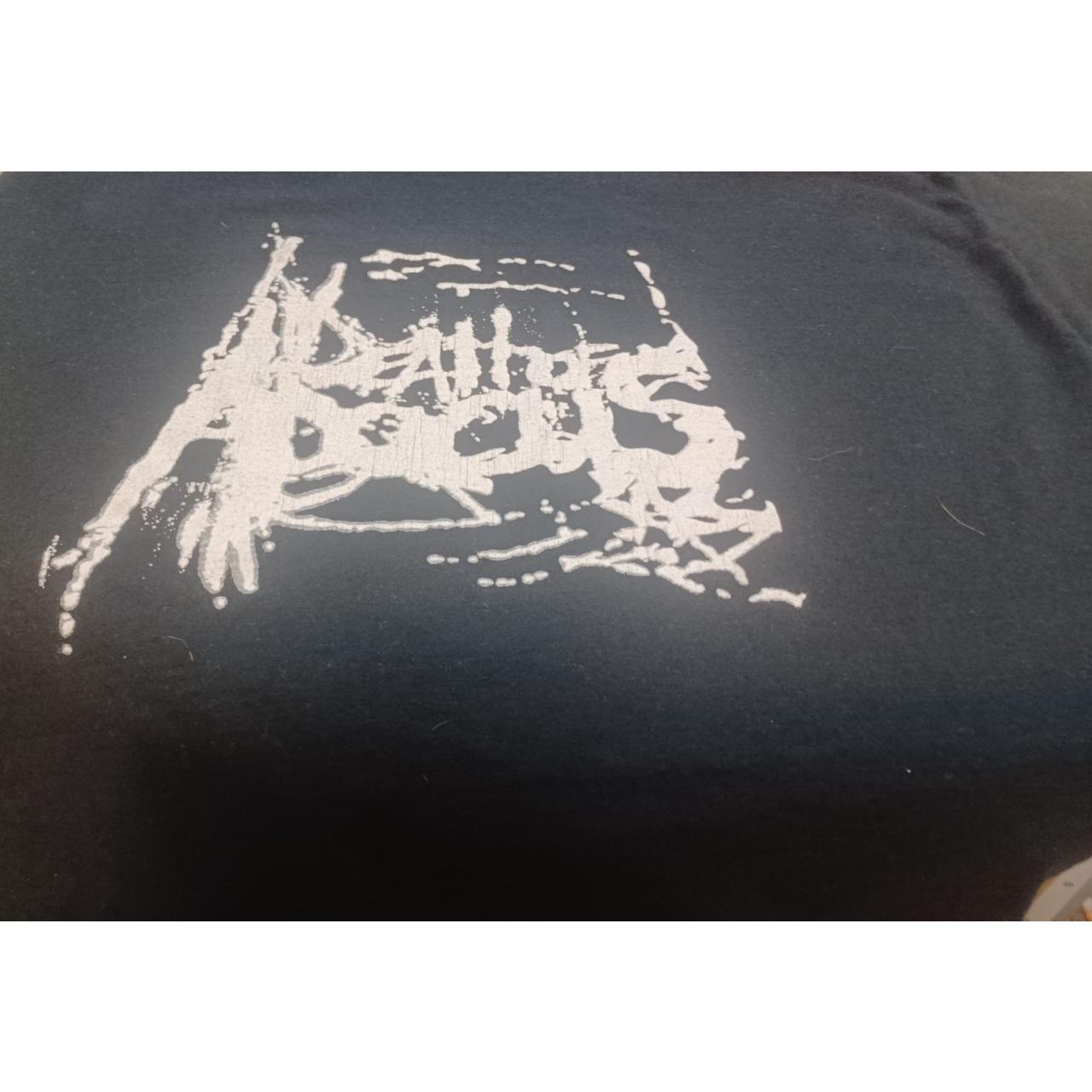 Death of Abacus Men's Graphic Tee Large Black &... - Depop