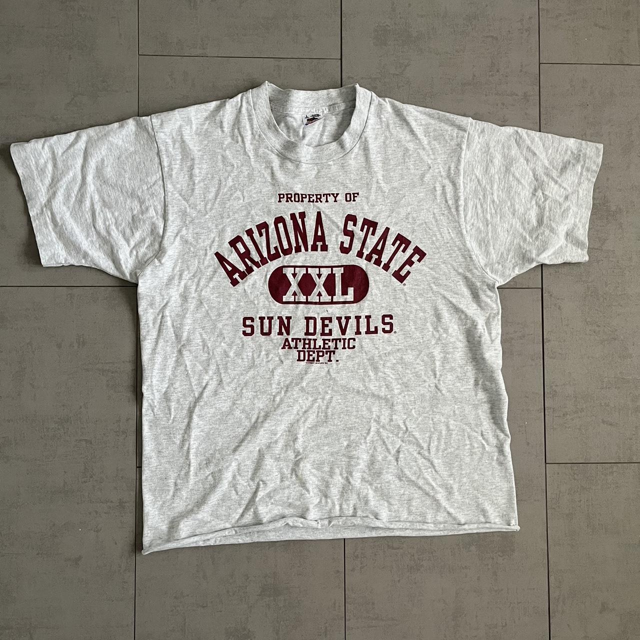 VINTAGE Arizona State Athletics Cut at the bottom... - Depop