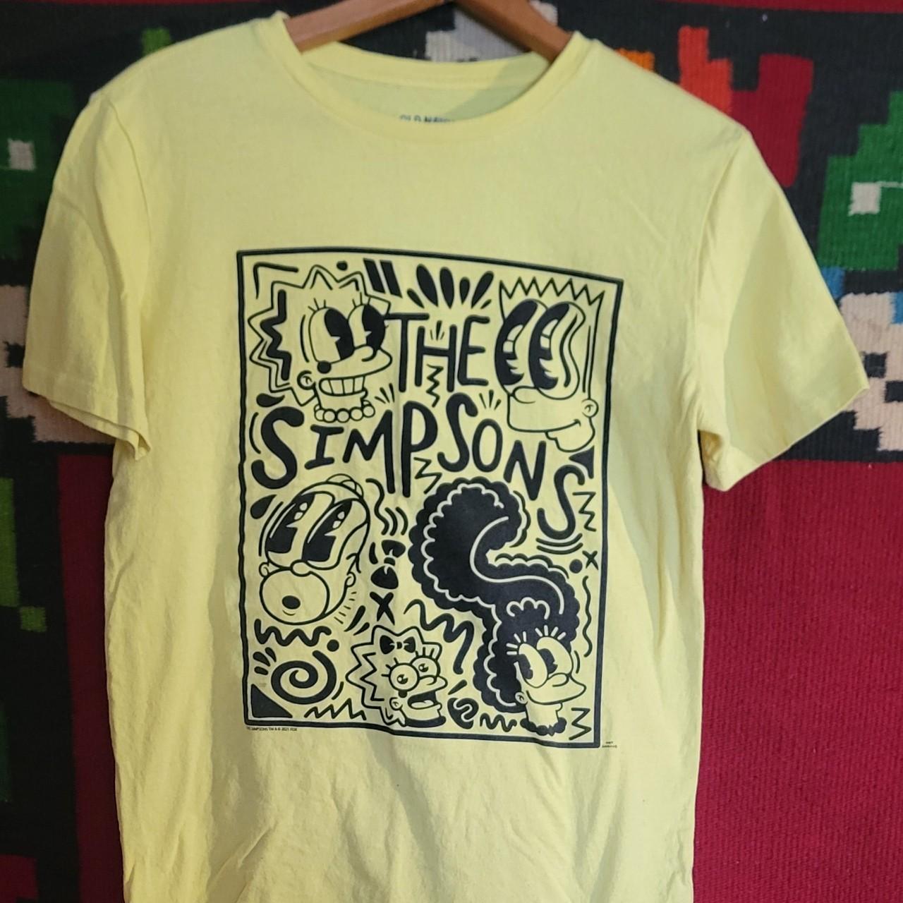 Yellow Simpsons tee #TheSimpsons | Depop