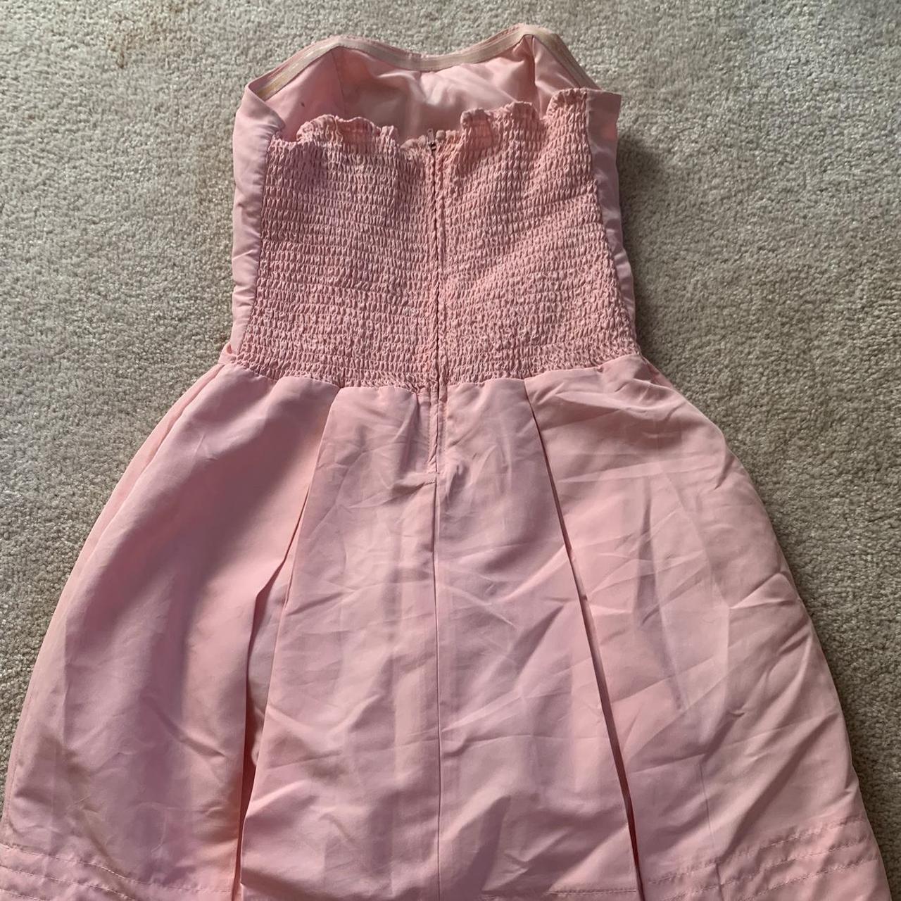 Luella For Target Pink Dress With Bow Sz 9 Glam Depop