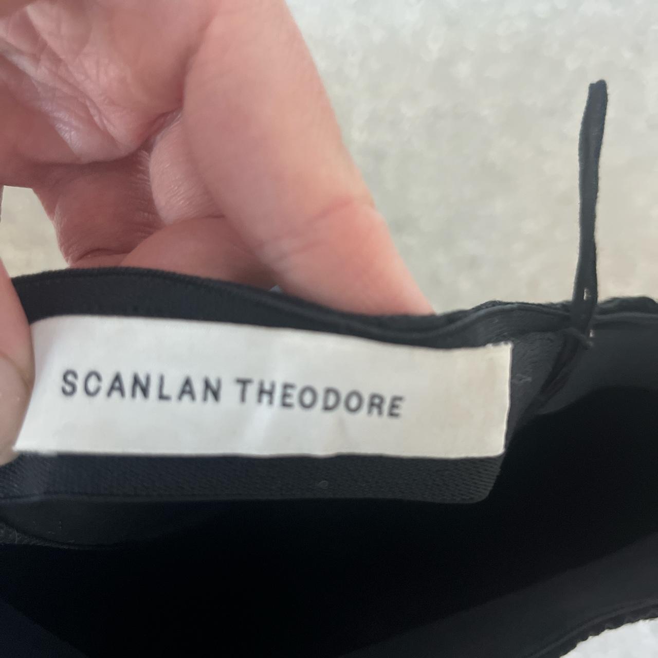 Scanlan Theodore black calf hair leather pencil... - Depop