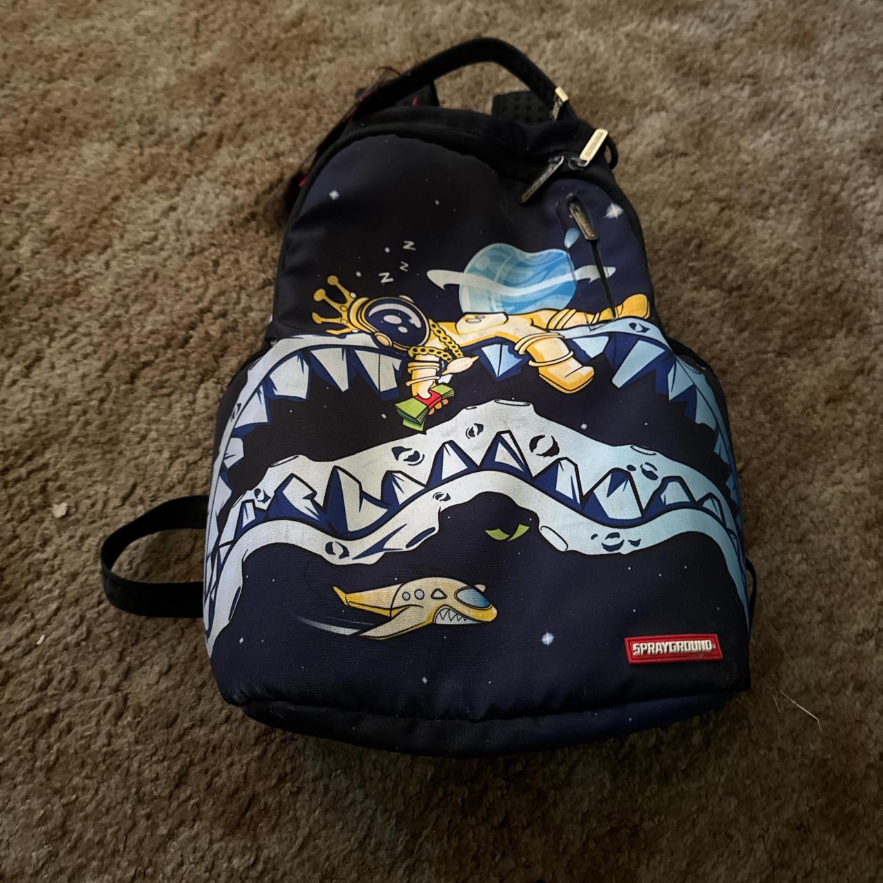 Sprayground backpack 2 tags | Depop