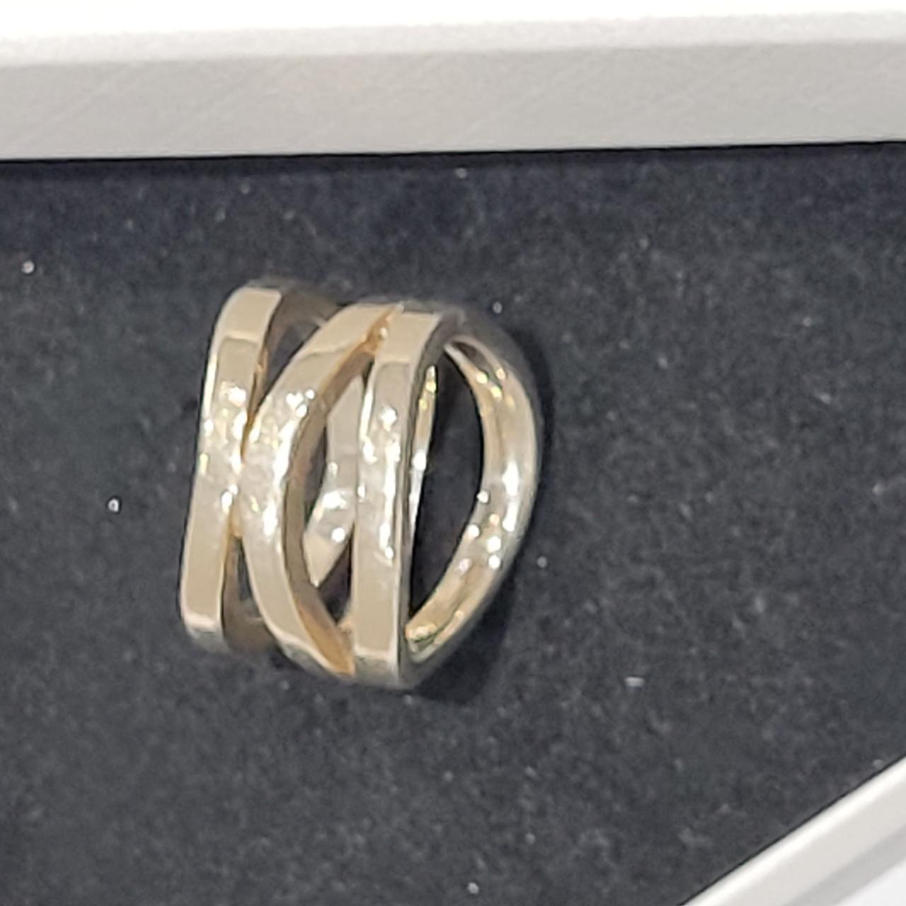 Stunning silver 925 gothic heavy vintage ring -... - Depop