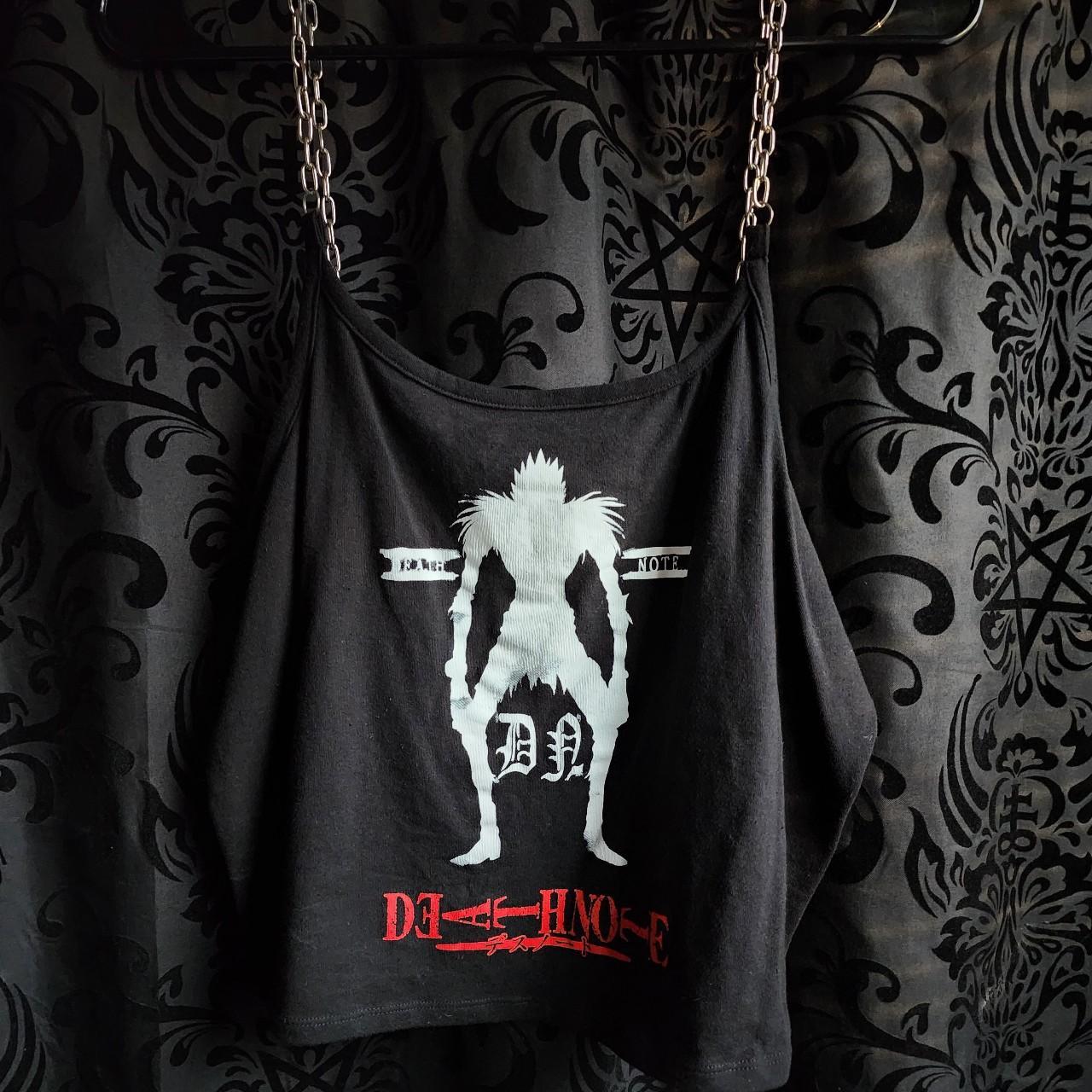 Death Note tank top Worn and washed once Size XL - Depop