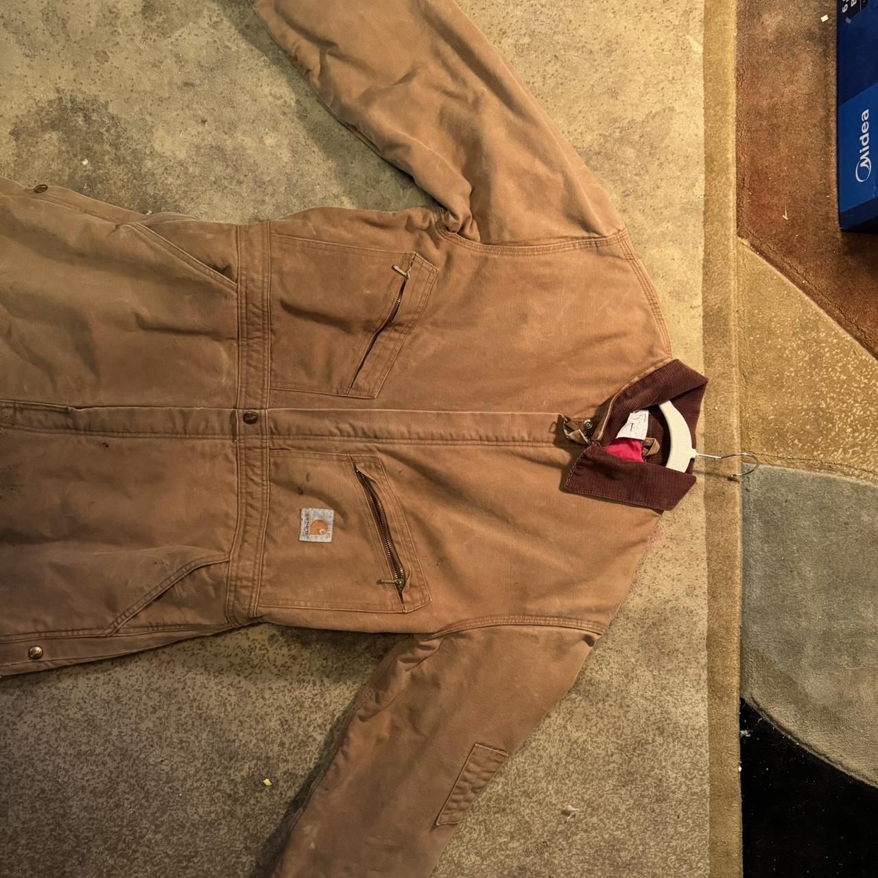 Carhartt Coveralls Color - Tan Size - men’s... - Depop