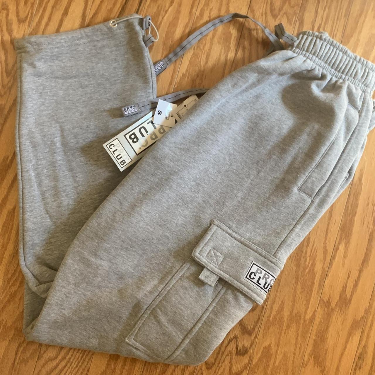Pro Club Cargo Sweatpants size Small This is a... - Depop