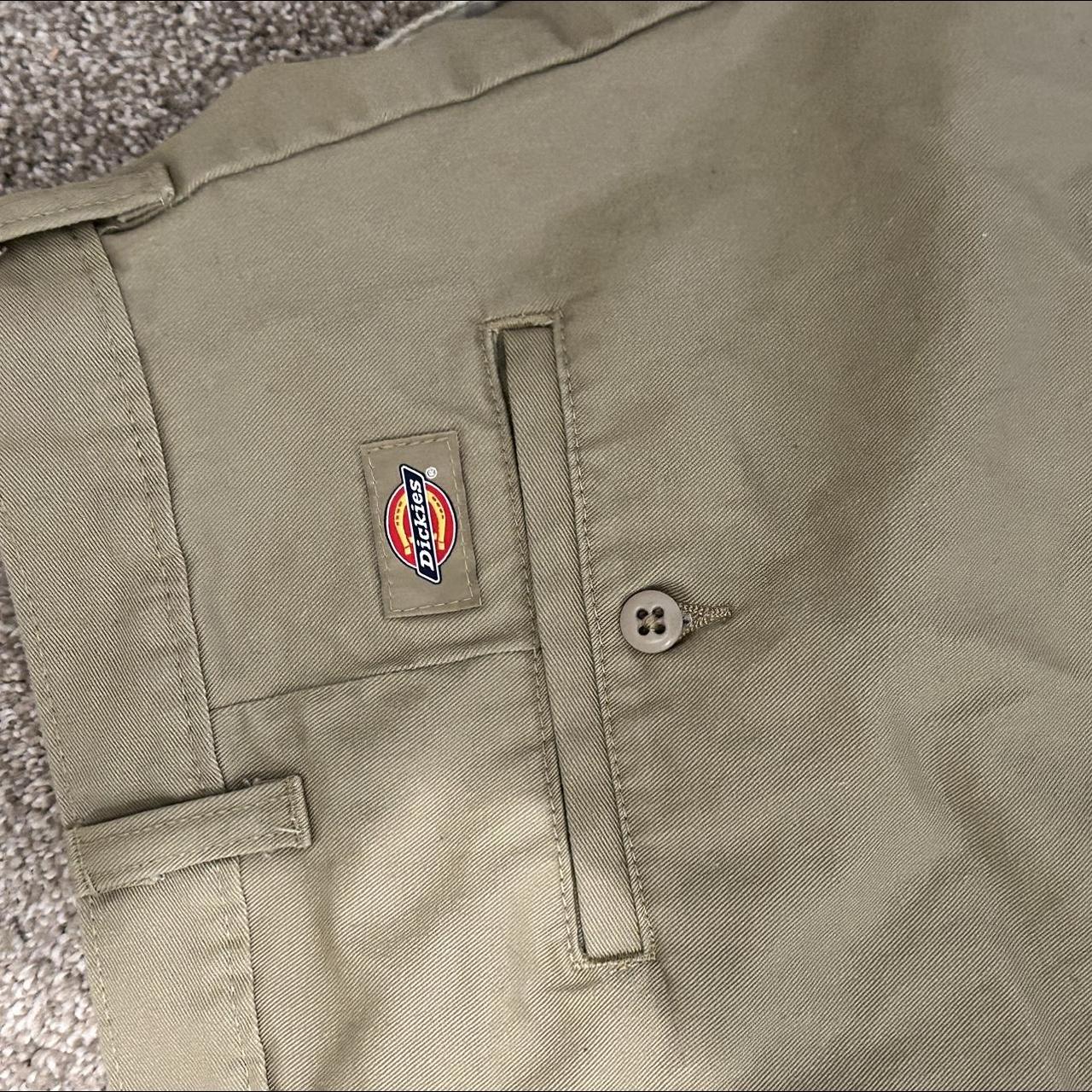 Khaki dickies cargo pants Size: 40x30 Zero flaws - Depop