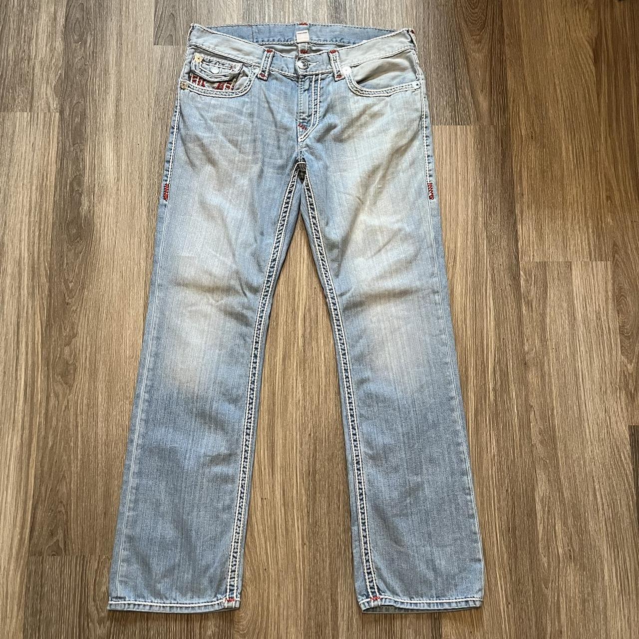 True religion jeans rope stitch -tag size is 34 but... - Depop