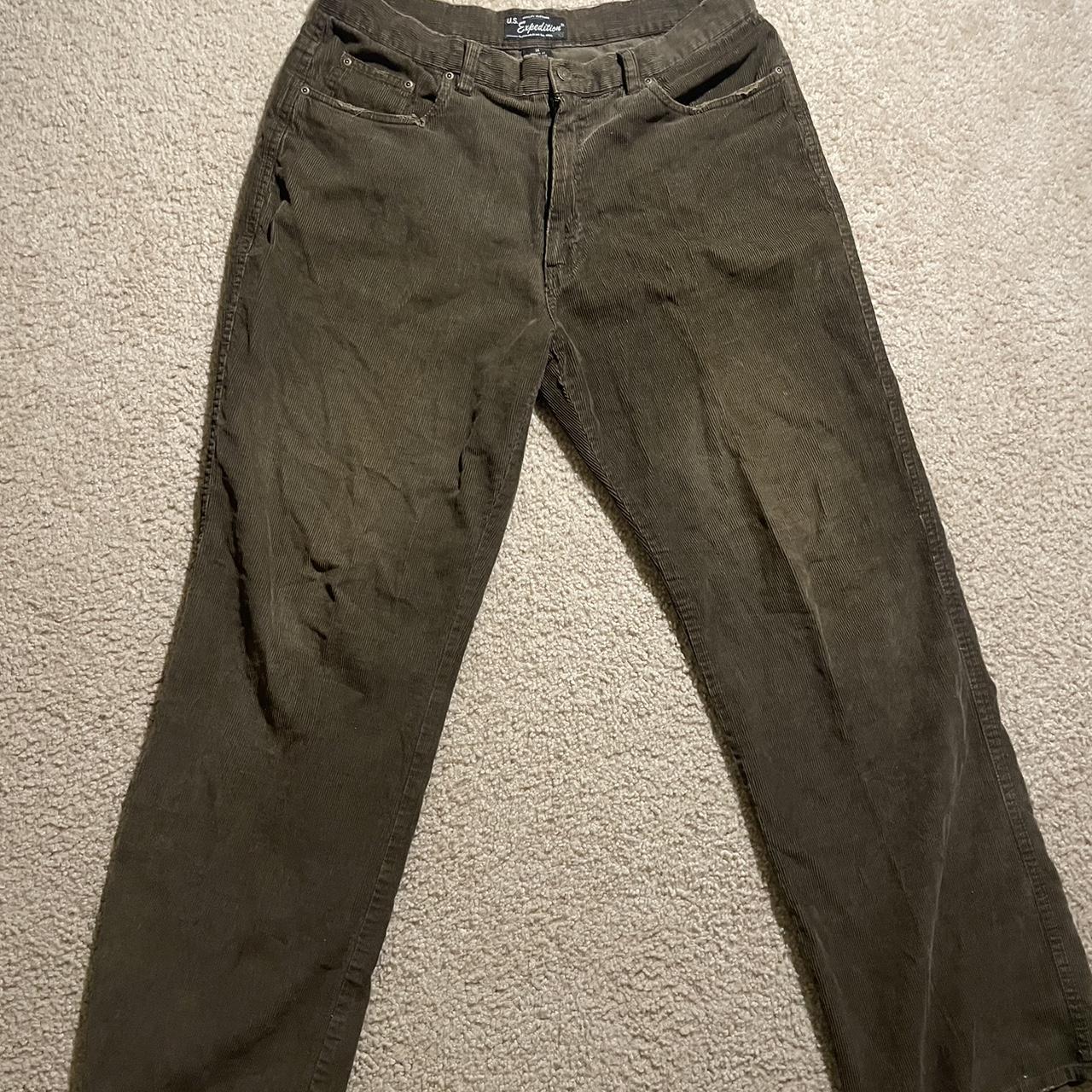 Corduroy pants size 34,34 #vintage #vtg #y2k #casual - Depop