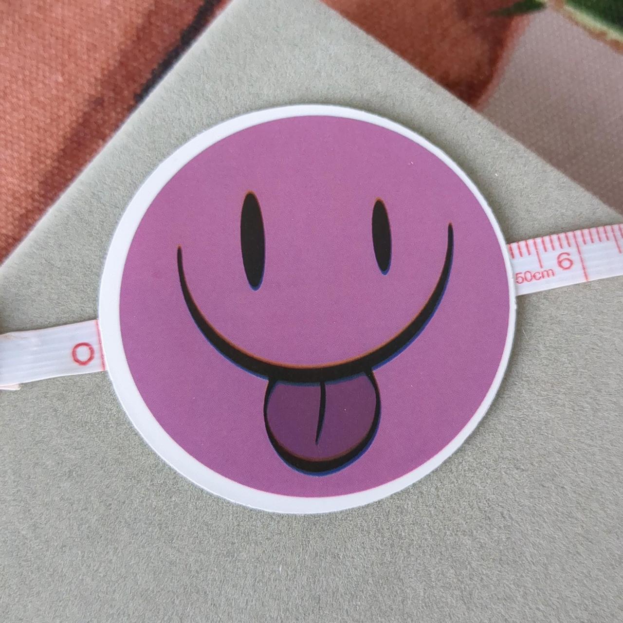 Smiley face Waterproof sticker 01smile Choose any 5... - Depop