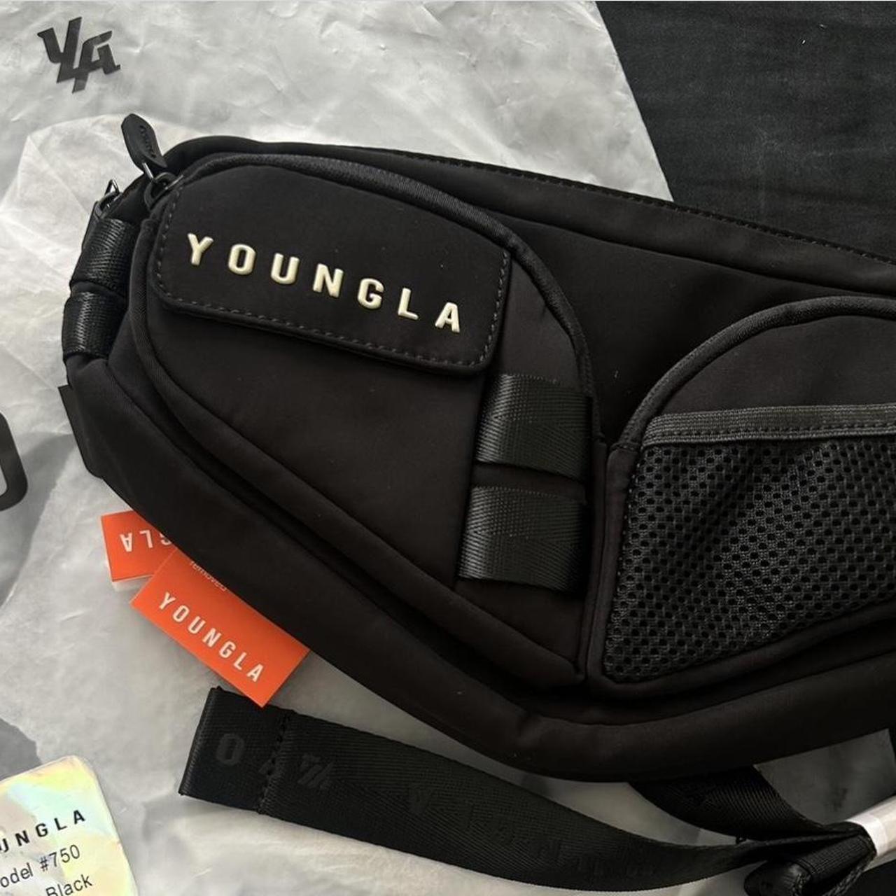 Youngla brand new black body bag - Depop