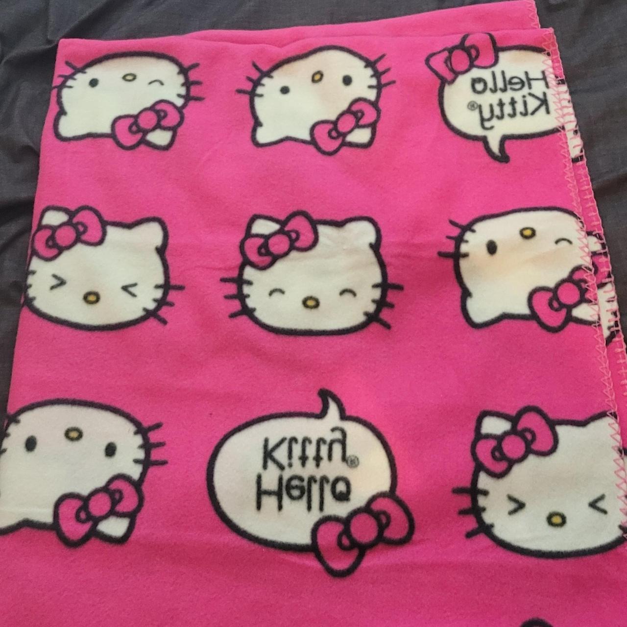 Pink Hello Kitty blanket This item is on hold!!!! - Depop