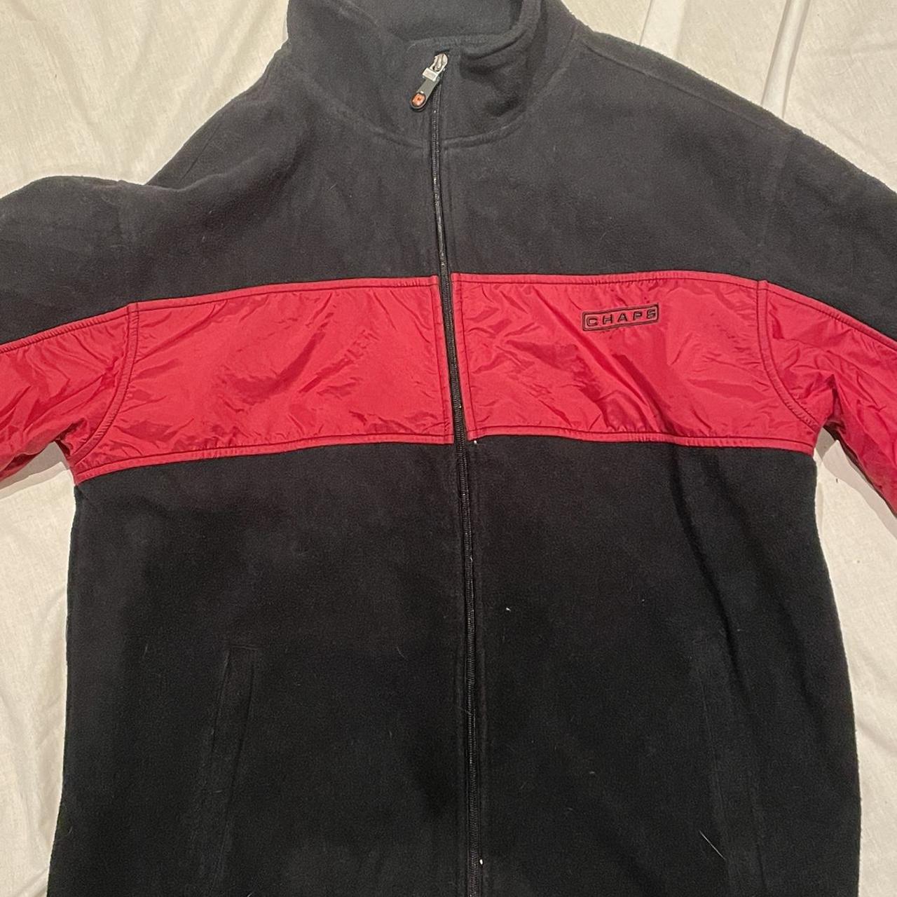 Chaps by Ralph Lauren red/black fleece Perfect for... - Depop