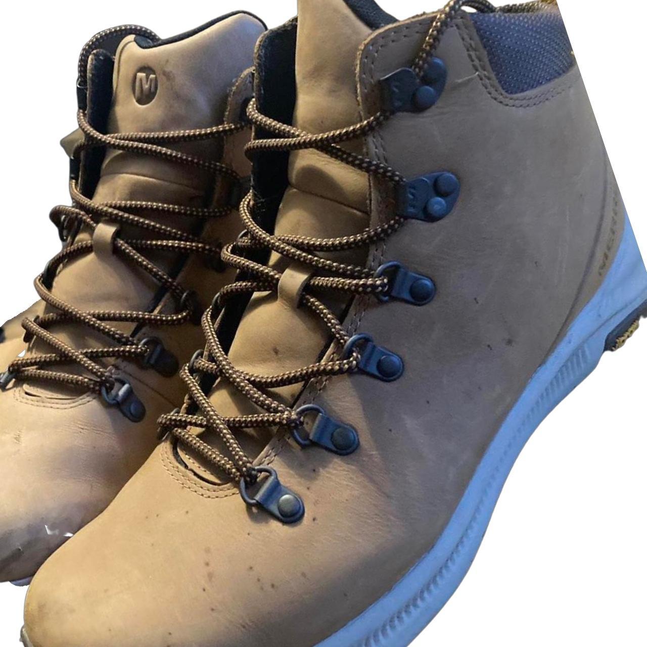 #hiking #boots #tan #waterproof #merrill - Depop