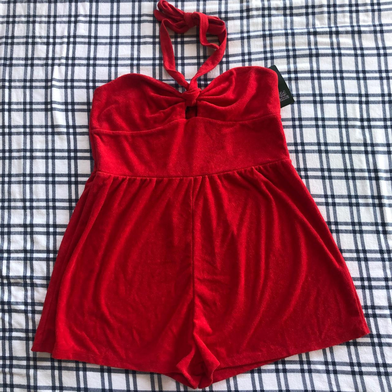 NEW WITH TAGS Wild Fable Romper Strapless or tied... | Depop