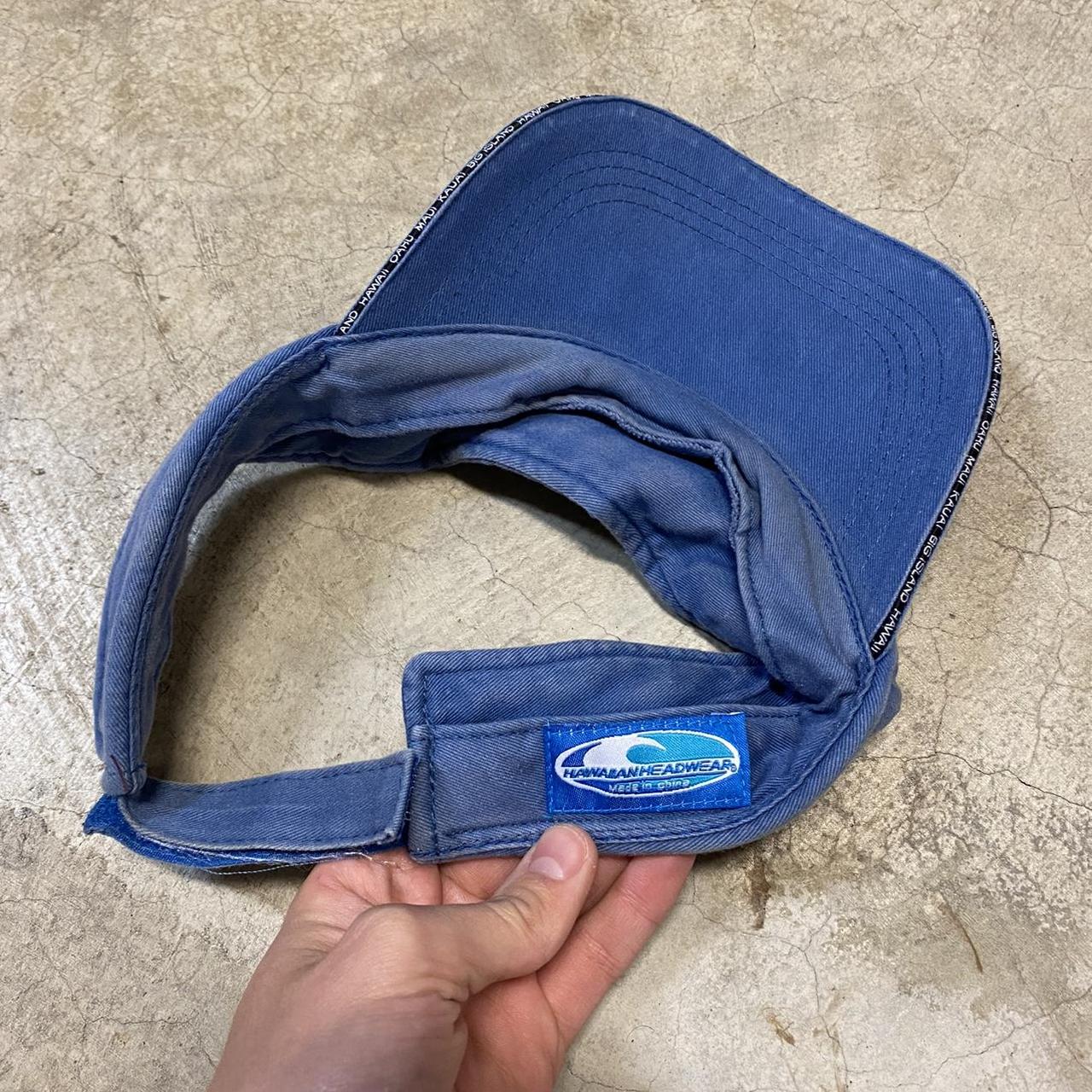 Super beautiful Maui visor On of a kind blue color... - Depop
