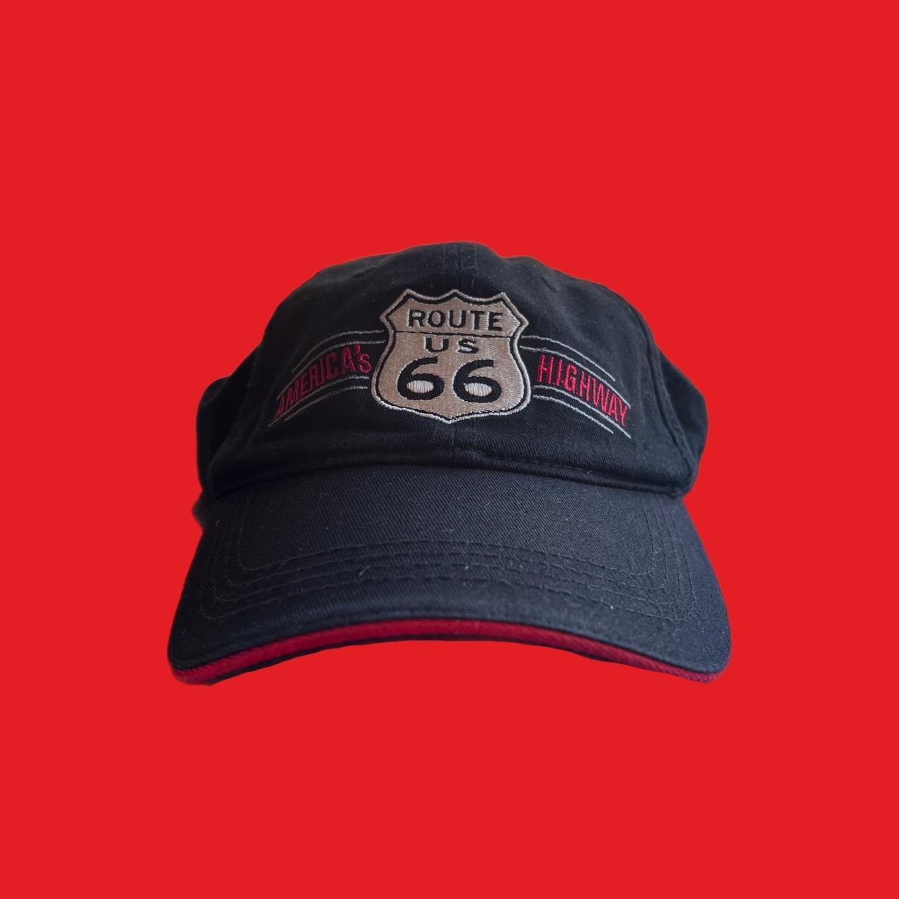 Vintage Route 66 hat. In a vintage loved condition.... - Depop