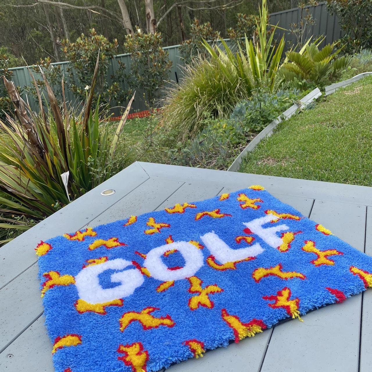 Tyler The Creator - Golf rug. 65cm x 45cm #rug... - Depop
