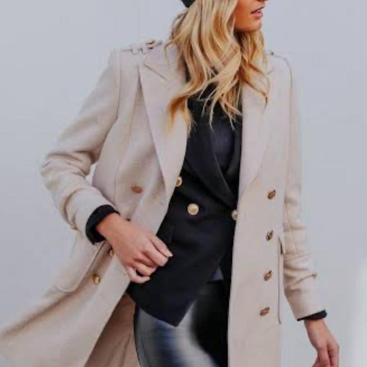 Decjuba military coat Size 14 Brand new with tags | Depop