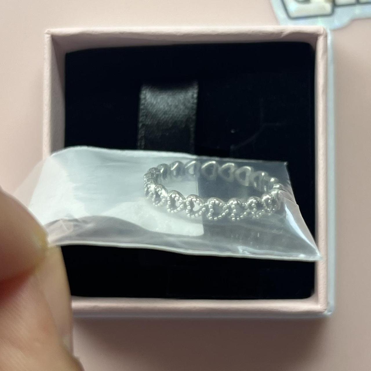 -Pandora band of hearts ring -Brand new in... - Depop