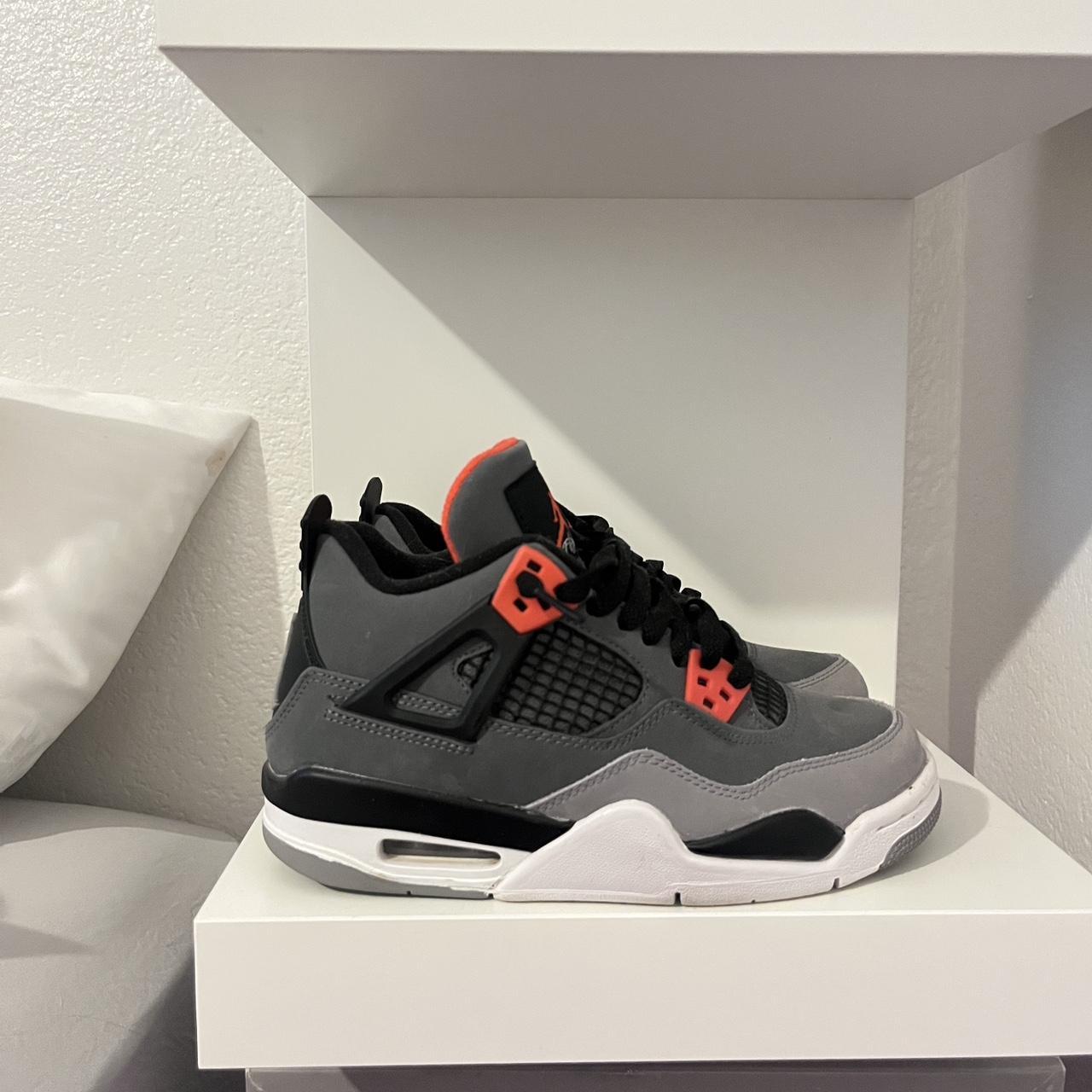 jordan 4s infrared size 3.5Y - Depop