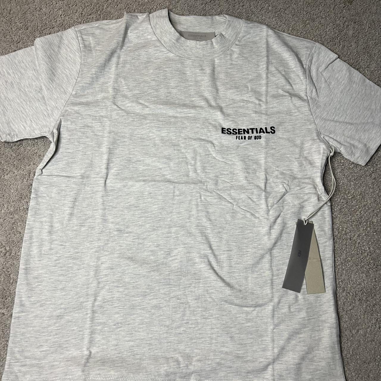 Light oat essentials tee | Depop