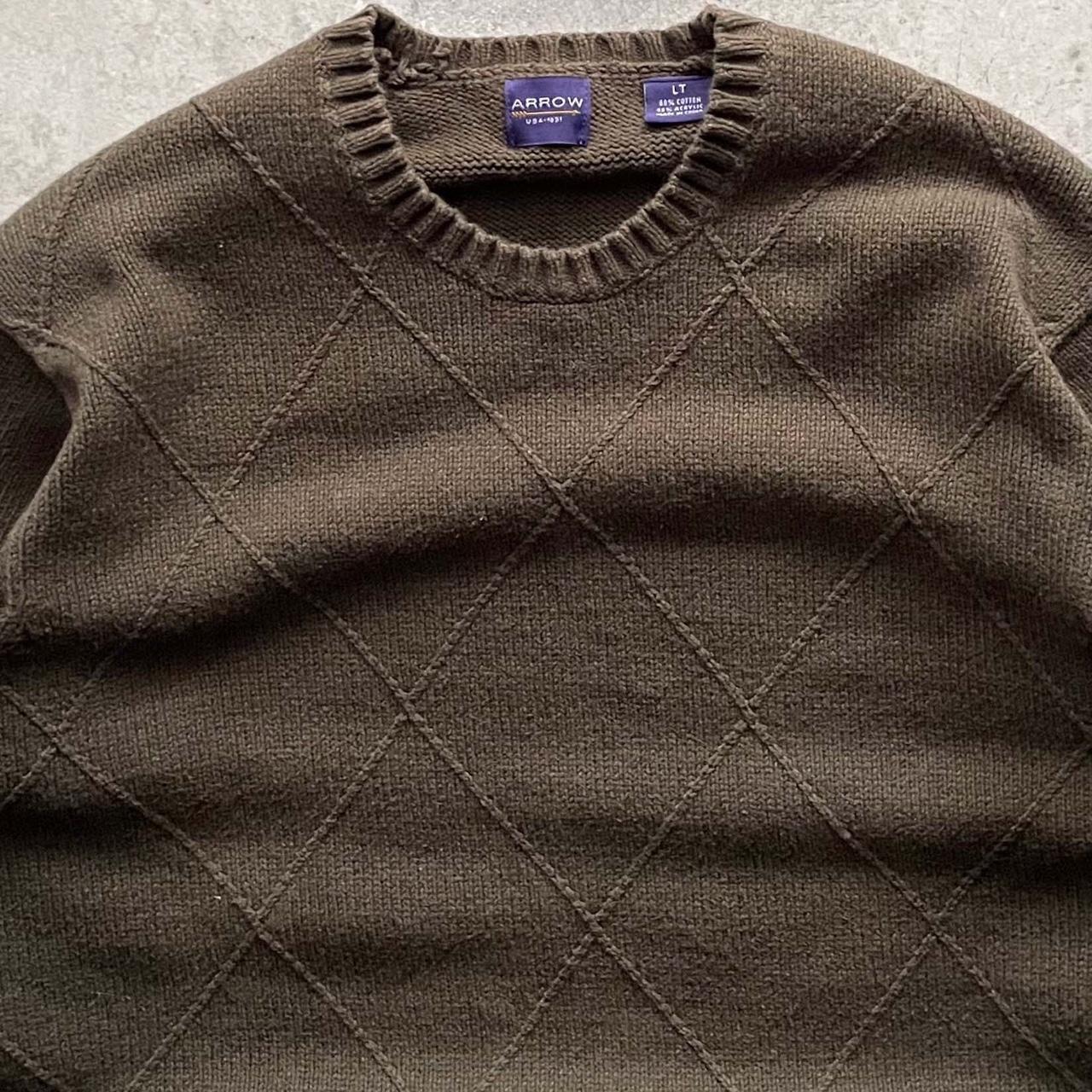 Vintage 90's Arrow Earth Tone Green Essential... - Depop