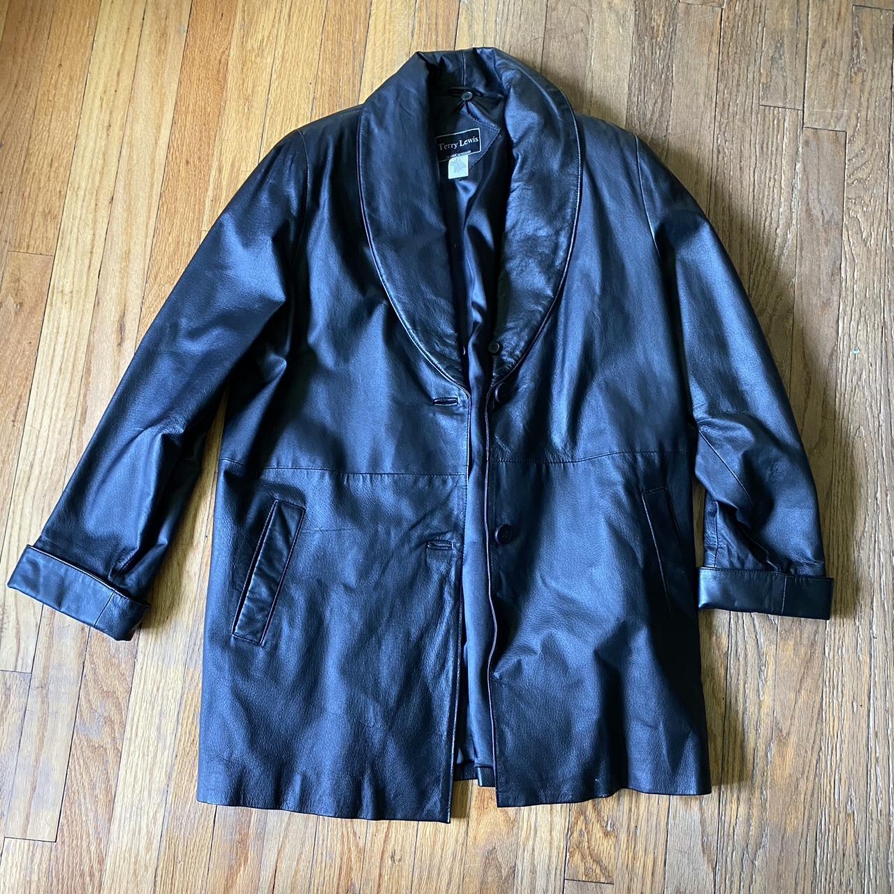 Terry Lewis Leather Jacket / blazer - Depop