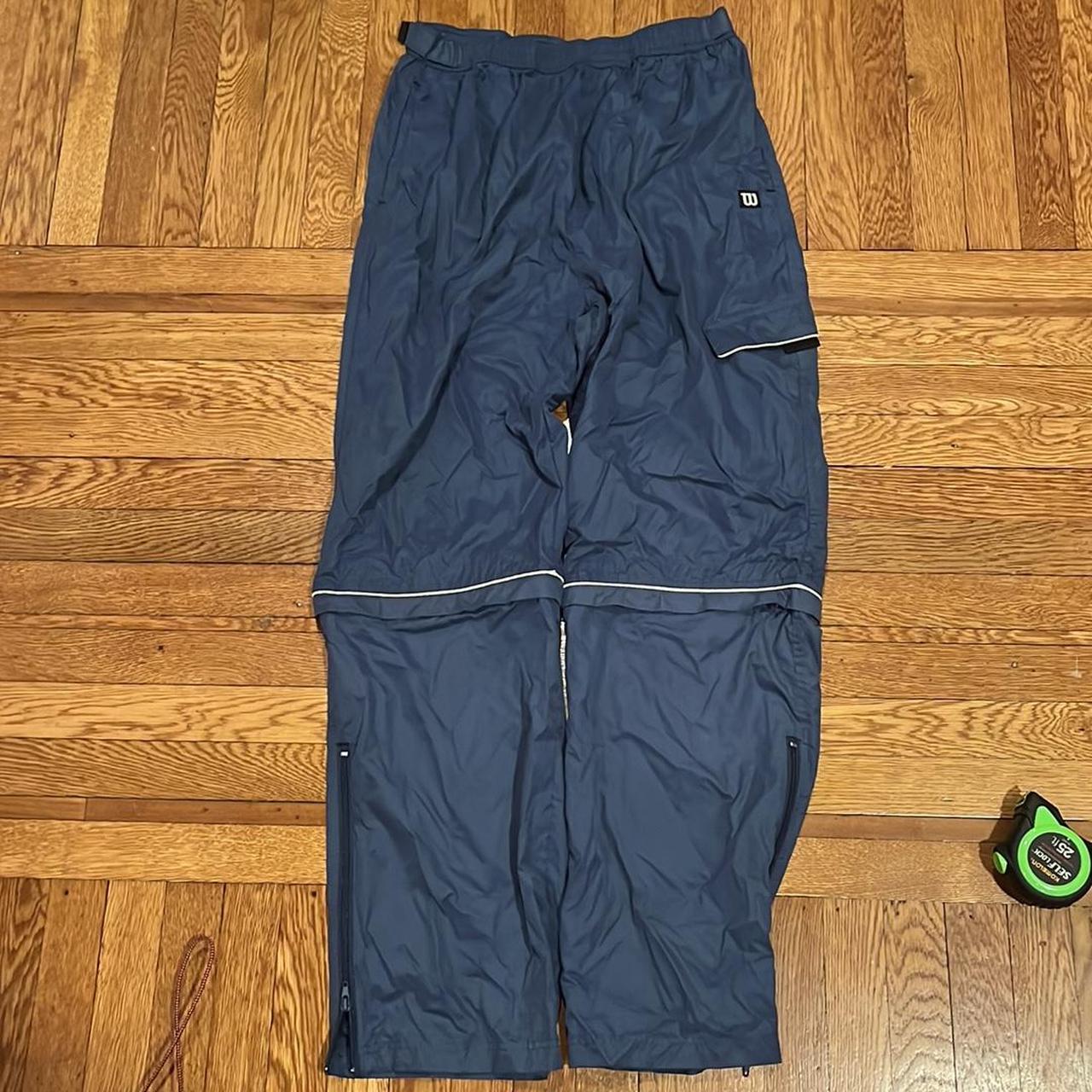 Vintage 90s convertible Wilson track pants - Depop