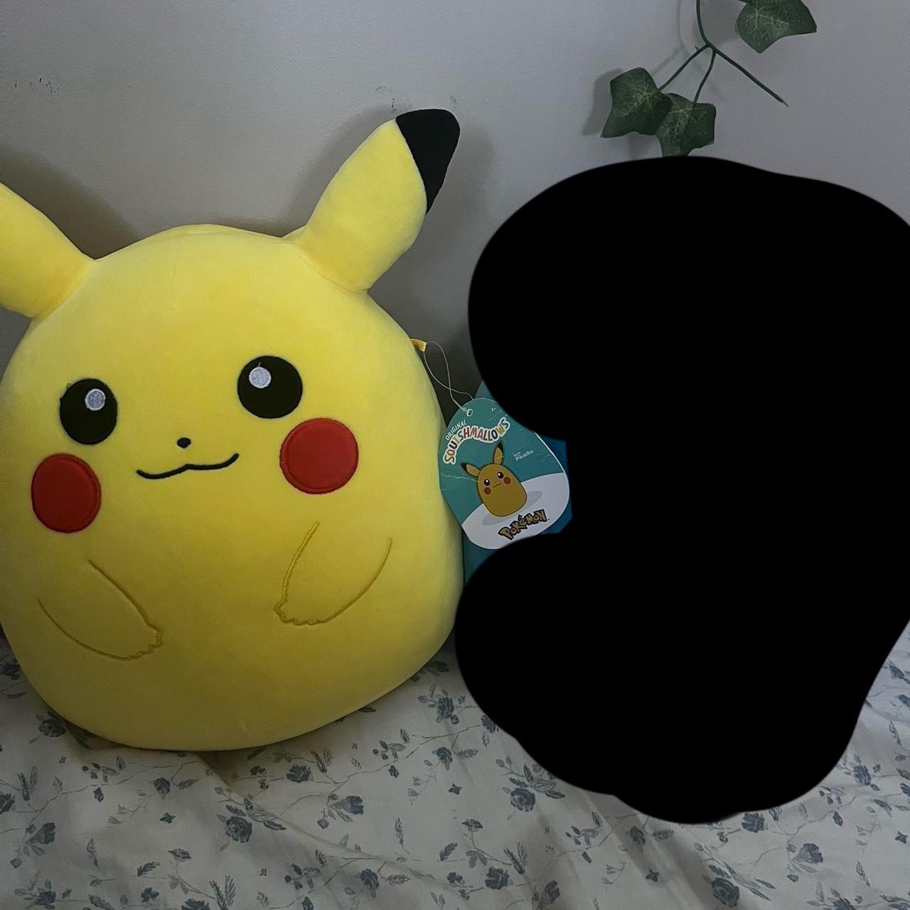 Pikachu pokémon squishmallow 11” BNWT Tag has... - Depop