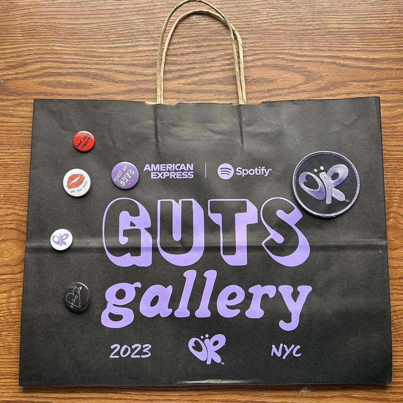 Includes: -GUTS Gallery NYC paper bag -5 GUTS... - Depop