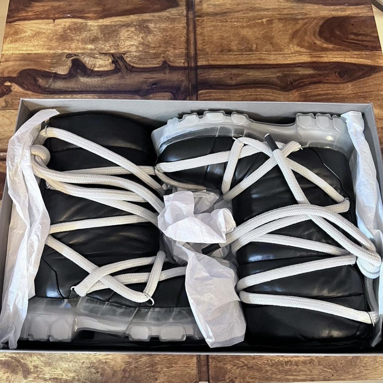 Rick Owens Lunar Boots 45EU Worn once With slightly... | Depop