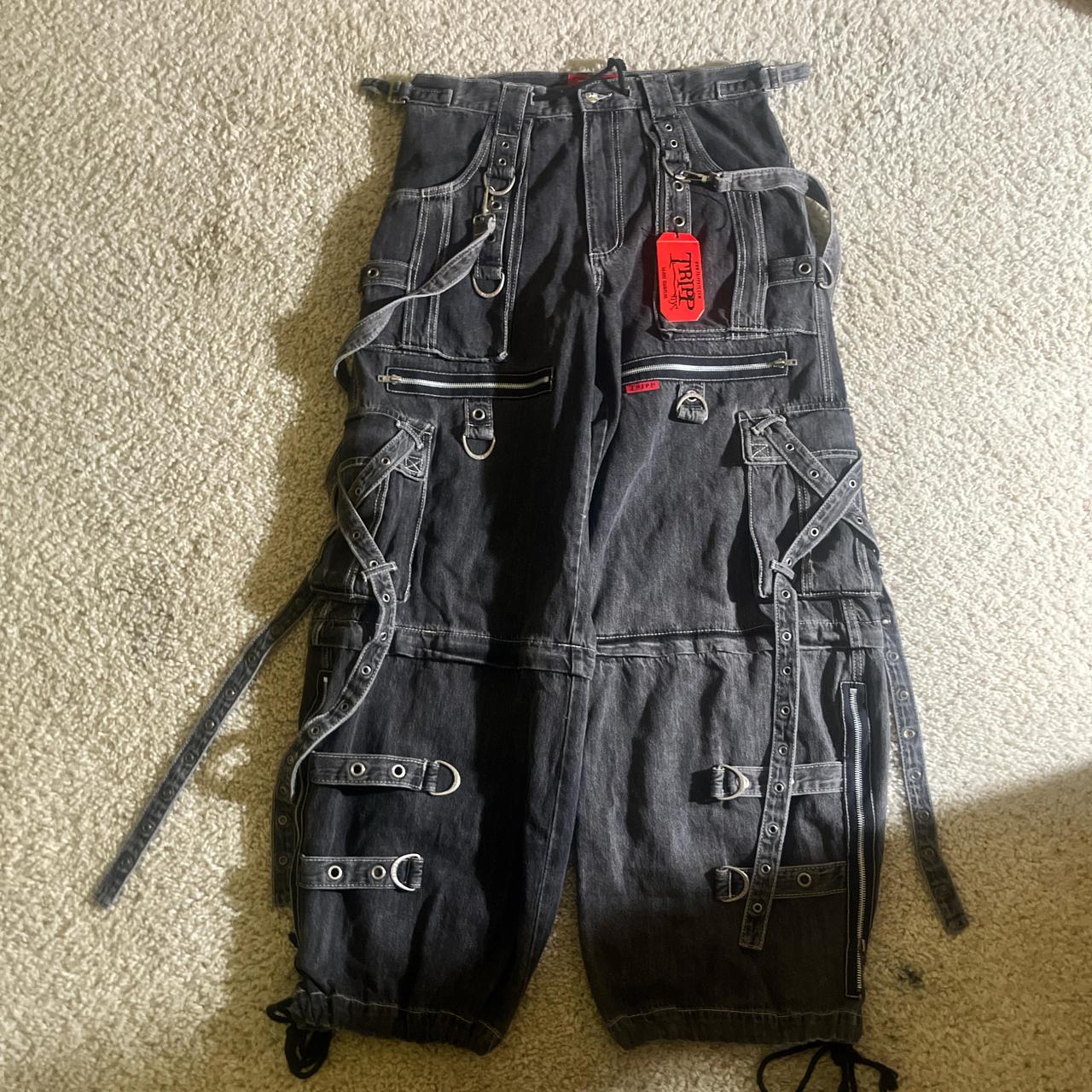 NEW TRIPP NYC X STRAPS 😼 Super cool jeans with... - Depop