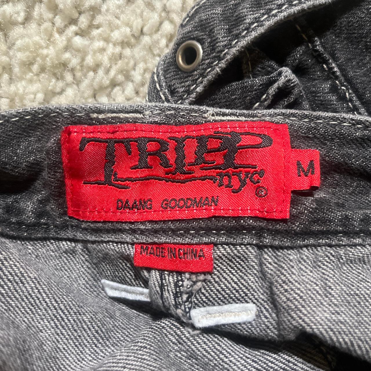 NEW TRIPP NYC X STRAPS 😼 Super cool jeans with... - Depop