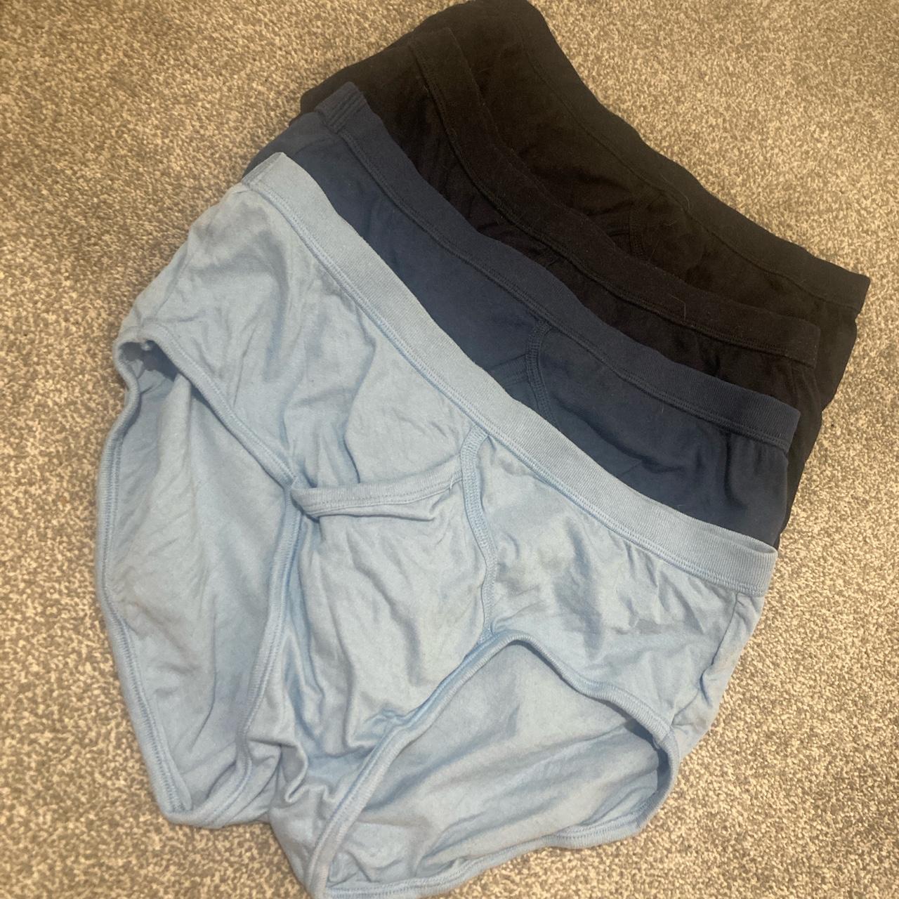M&S y fronts pants Excellent condition, tried on... - Depop
