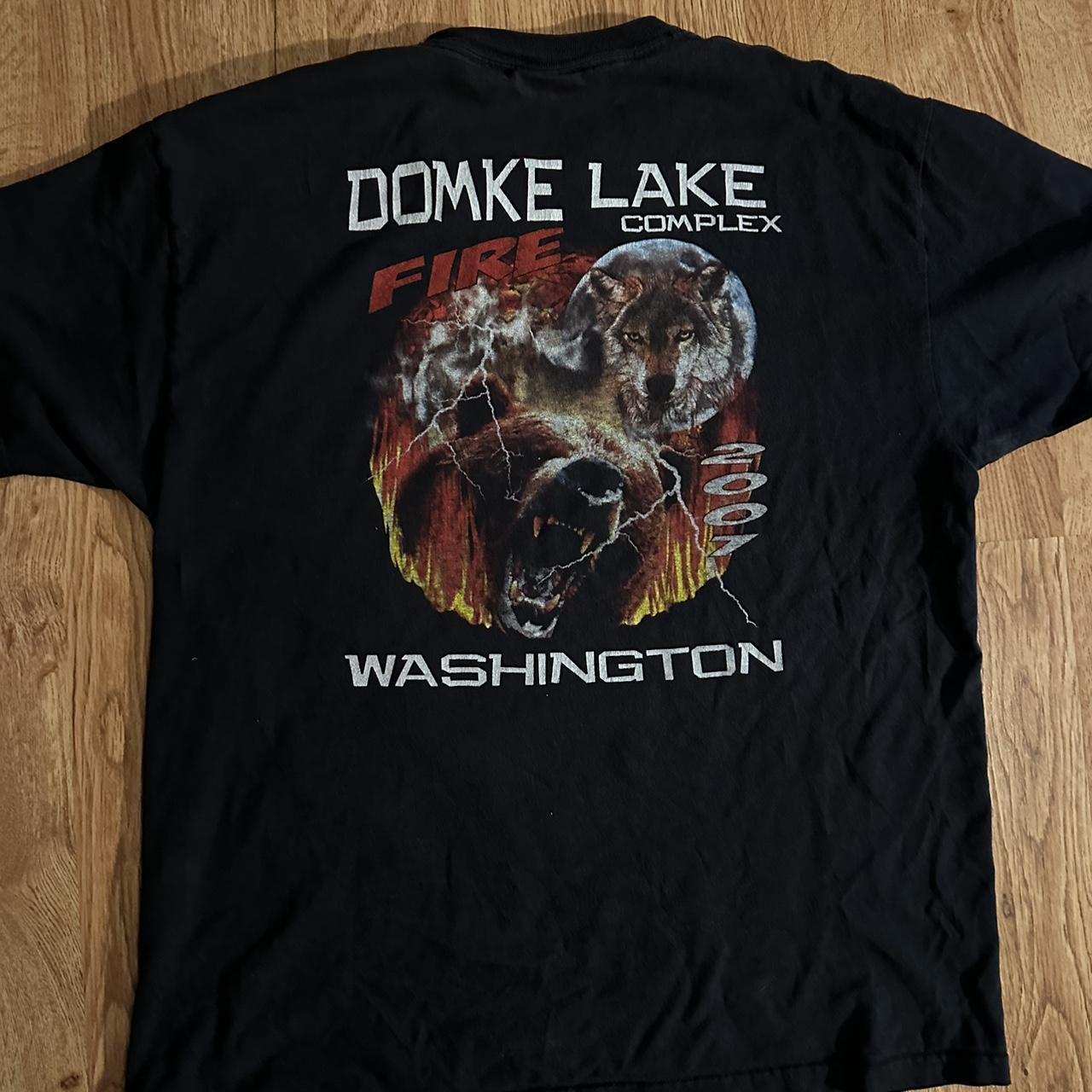 DOMKE LAKE 2007 rare vintage Graphic t-shirt size... - Depop