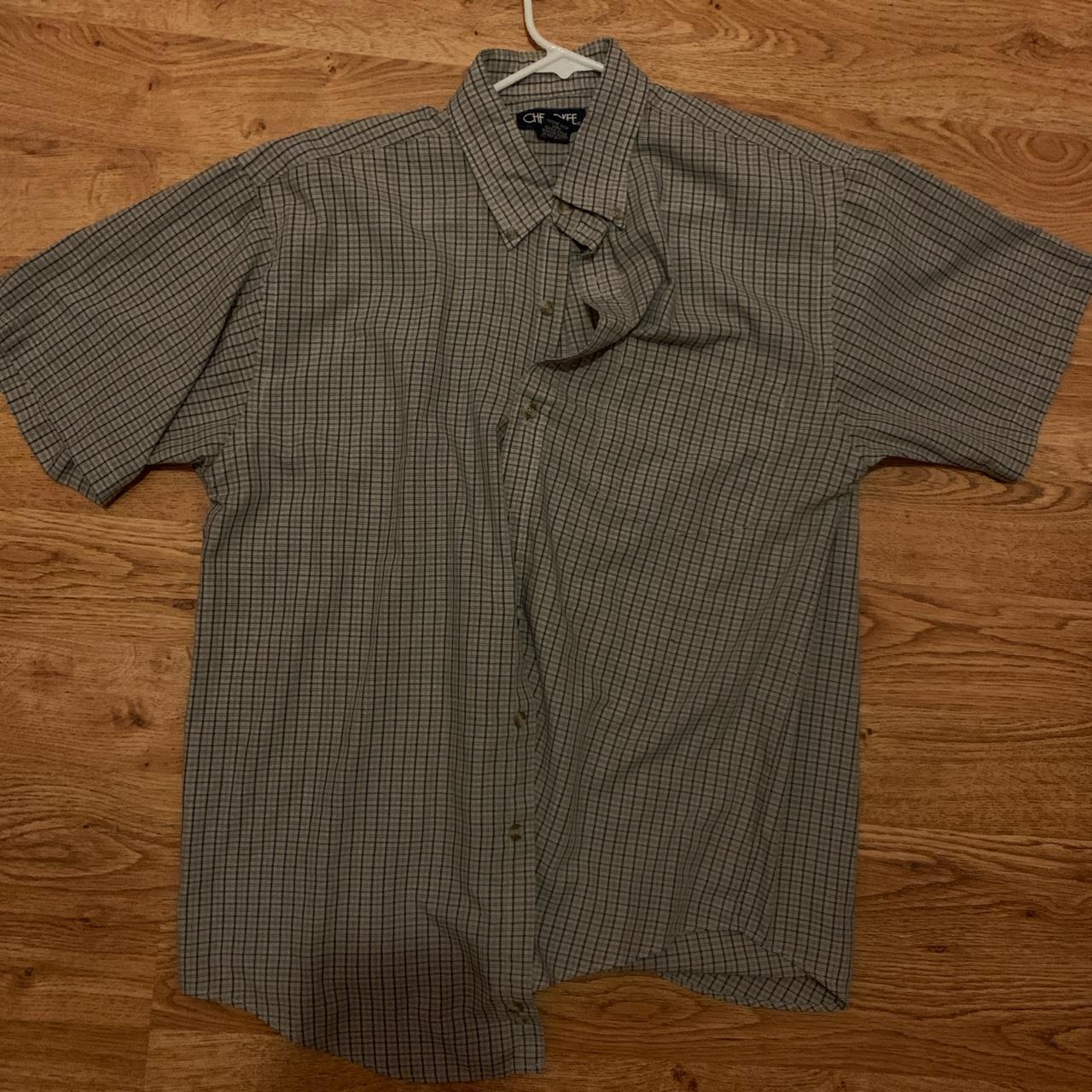 plain flannel size medium cherokee mens! - Depop