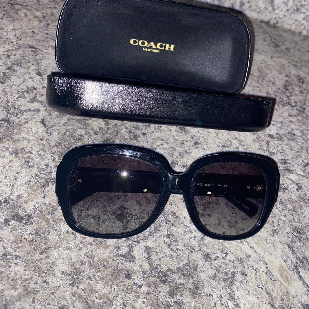 Coach Sunglasses -FREE SHIPPING -Worn maybe once or... - Depop