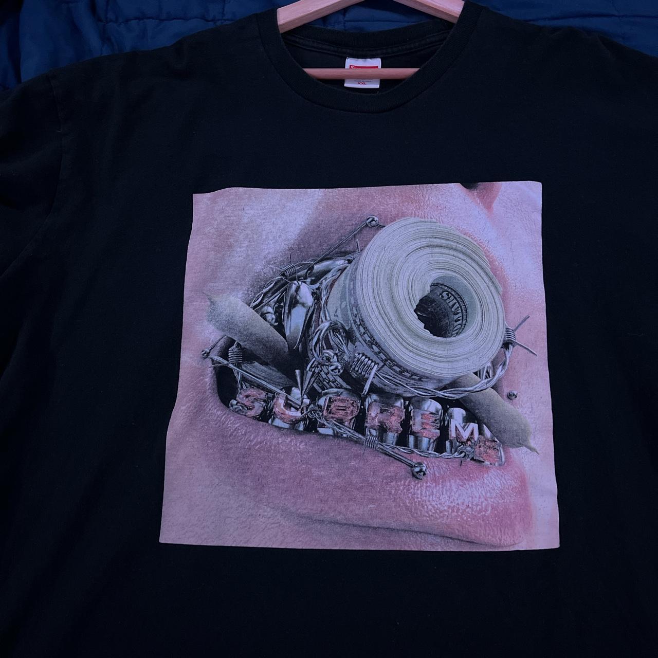 Supreme Grills Tee Worn a couple times #supreme... - Depop