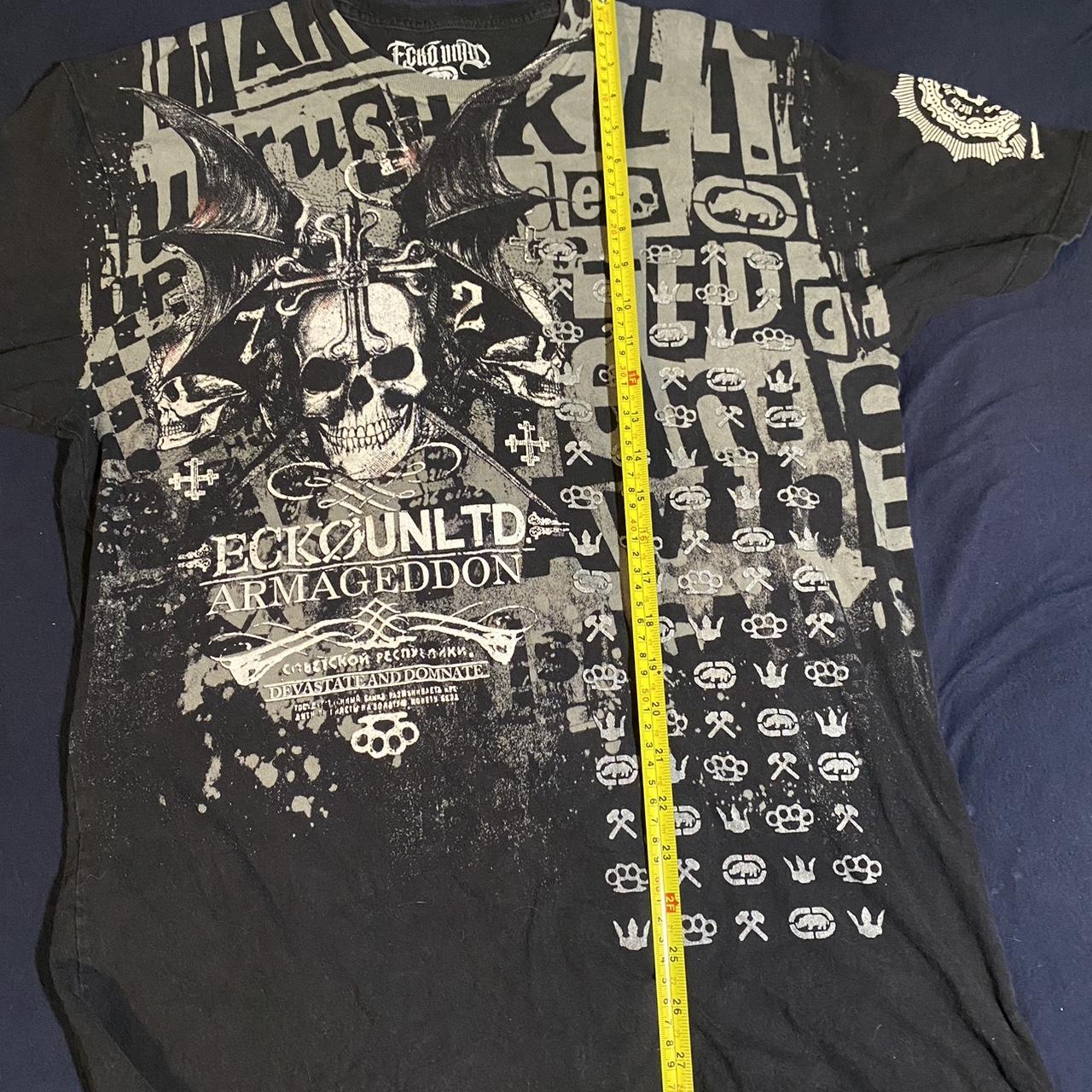 ECKO UNLTD Armageddon T shirt😎😎☠️ #jersey shore... - Depop