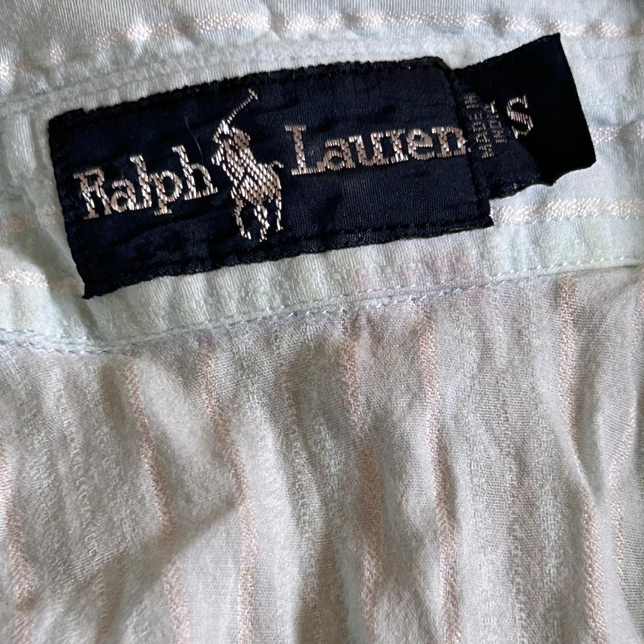 BRAND: ralph lauren COLORS: light blue ERA: unknown... - Depop