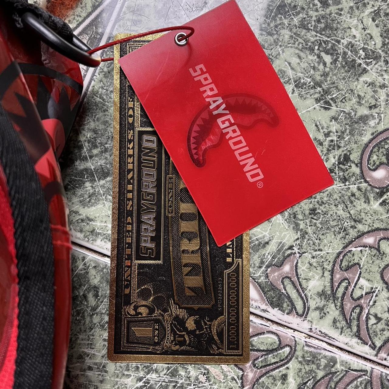 Sprayground Shark Rip Me Open Clear See Through... - Depop