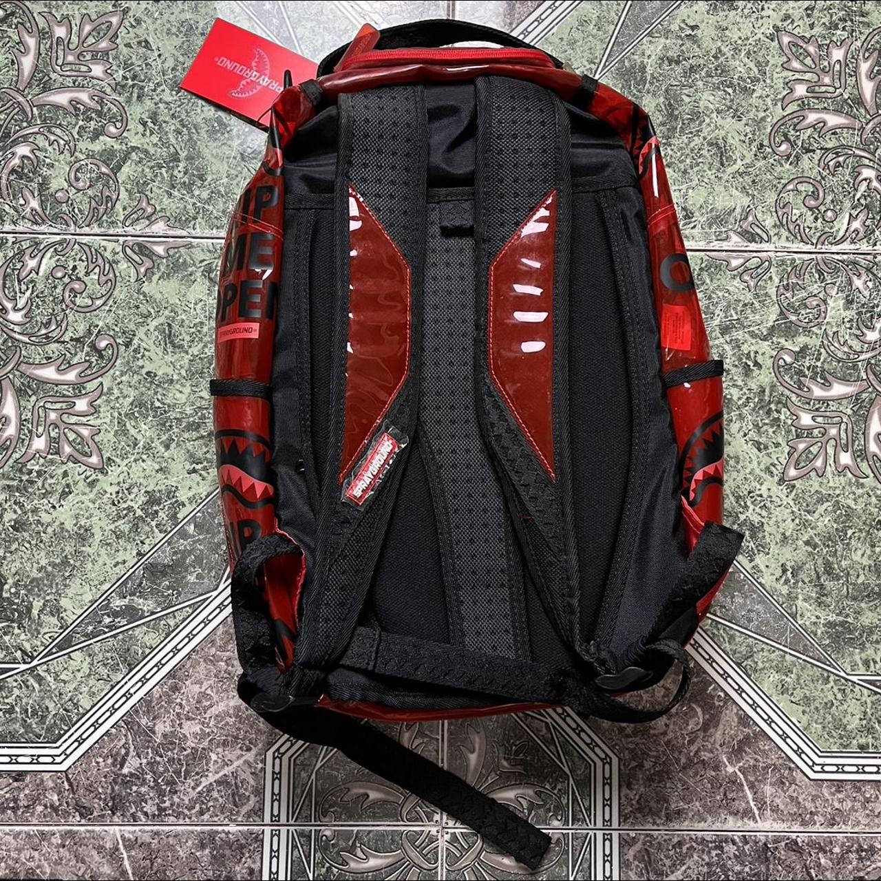 Sprayground Shark Rip Me Open Clear See Through... - Depop