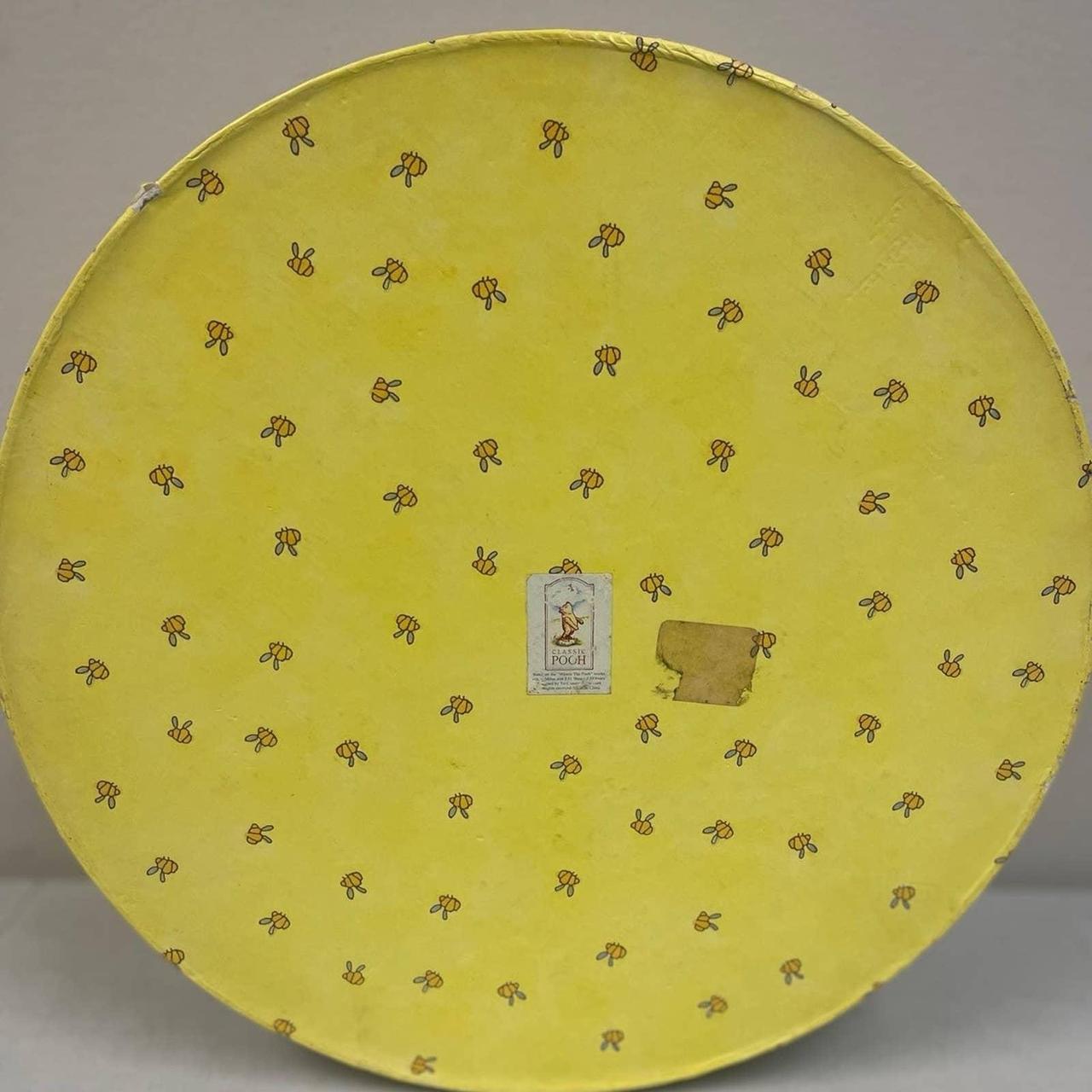 Winnie the Pooh Box - VINTAGE - Classic Pooh - Round... - Depop
