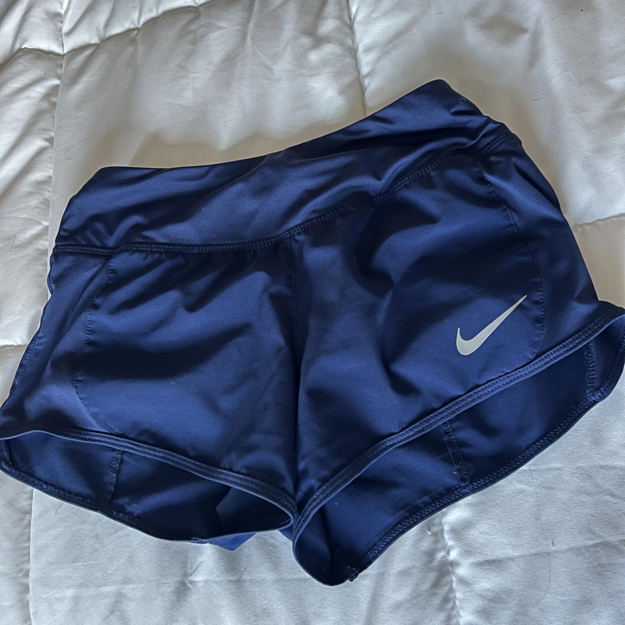 Navy blue Nike Dri-Fit run shorts Size xs 🌸 - Depop