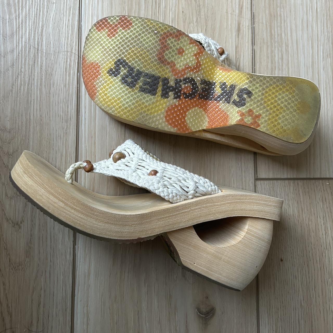 Y2k Vintage Skechers platform sandals ‼️‼️ No size... | Depop